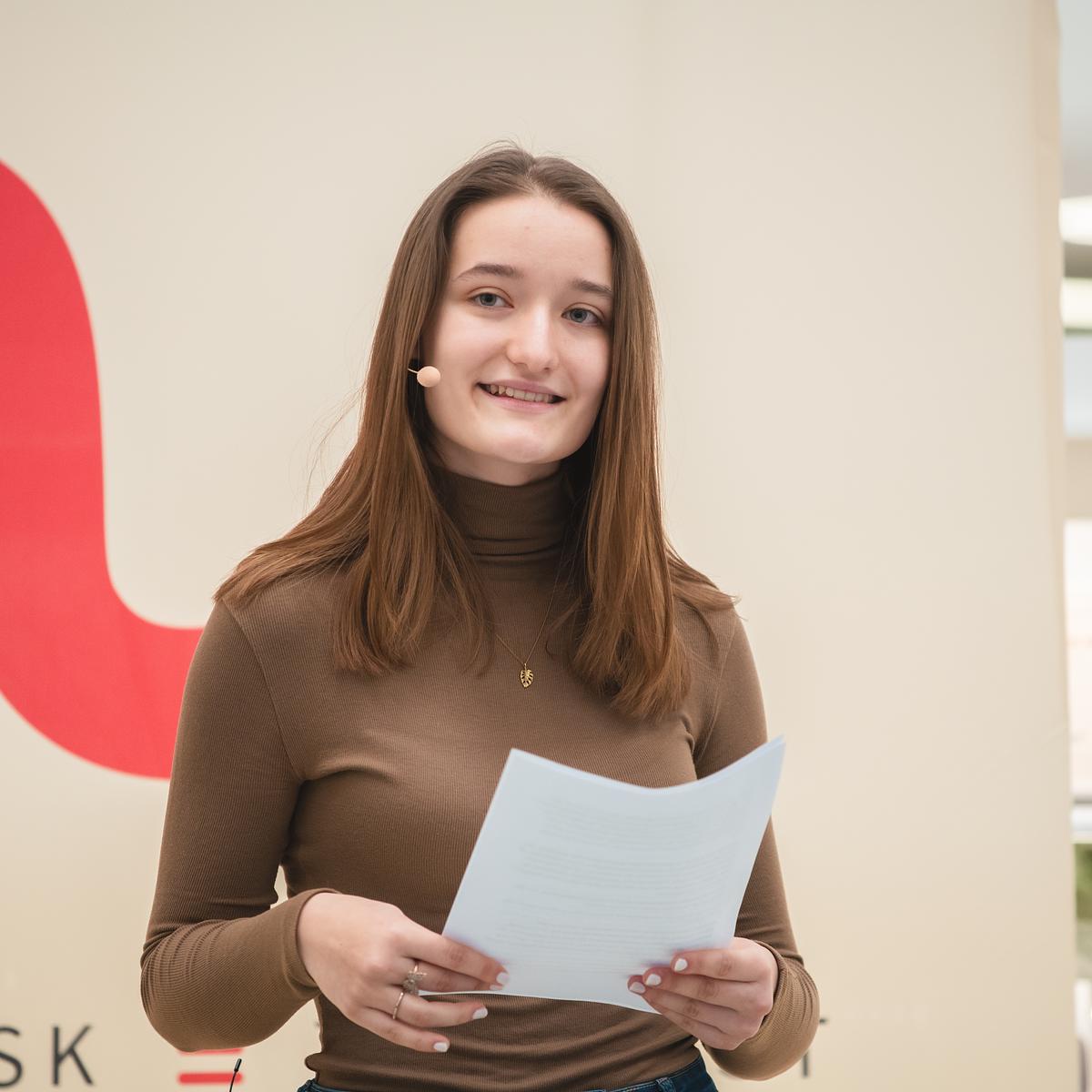 Anna Baltzer Roses tale "Vælg, hvor du vil fejle" ved Talefest Øst