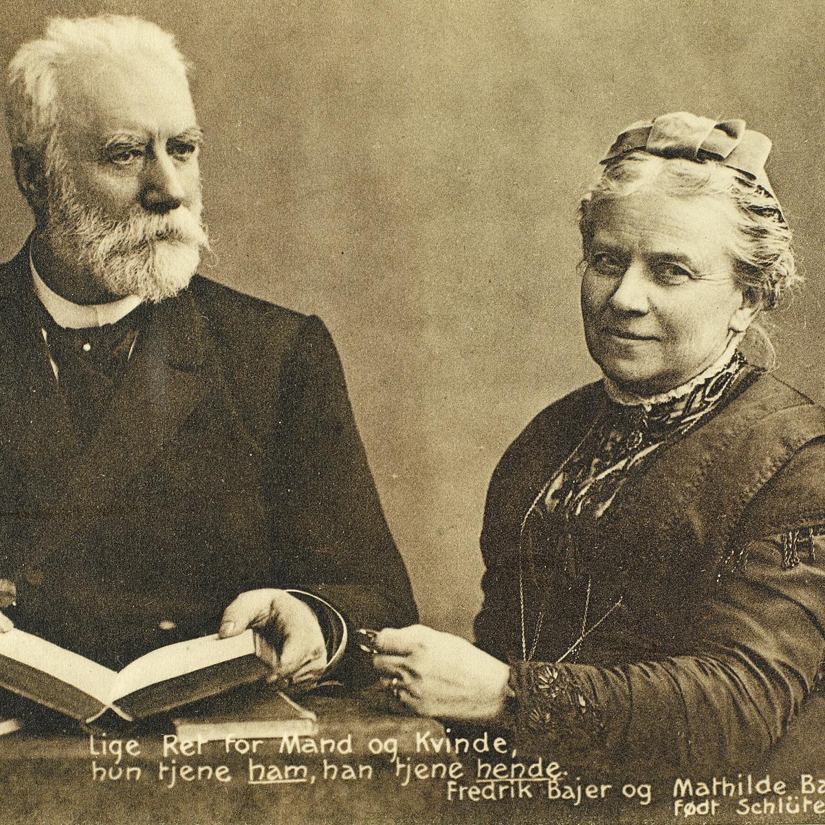 Matilde og Fredrik Bajer - Danske Taler